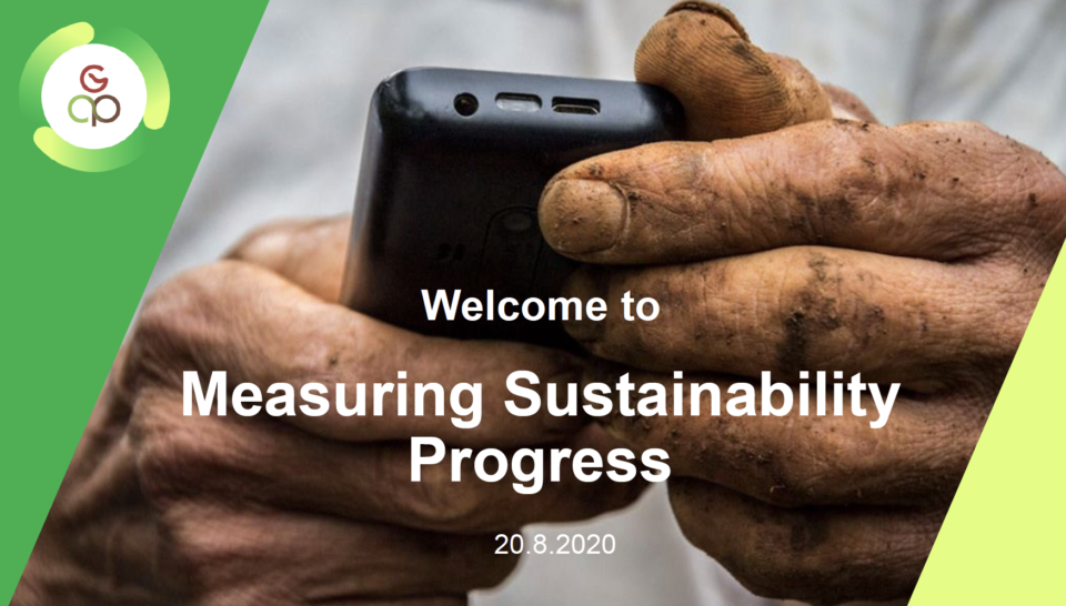 WEBINAR: Measuring Sustainability Progress – Why it Matters – Global ...